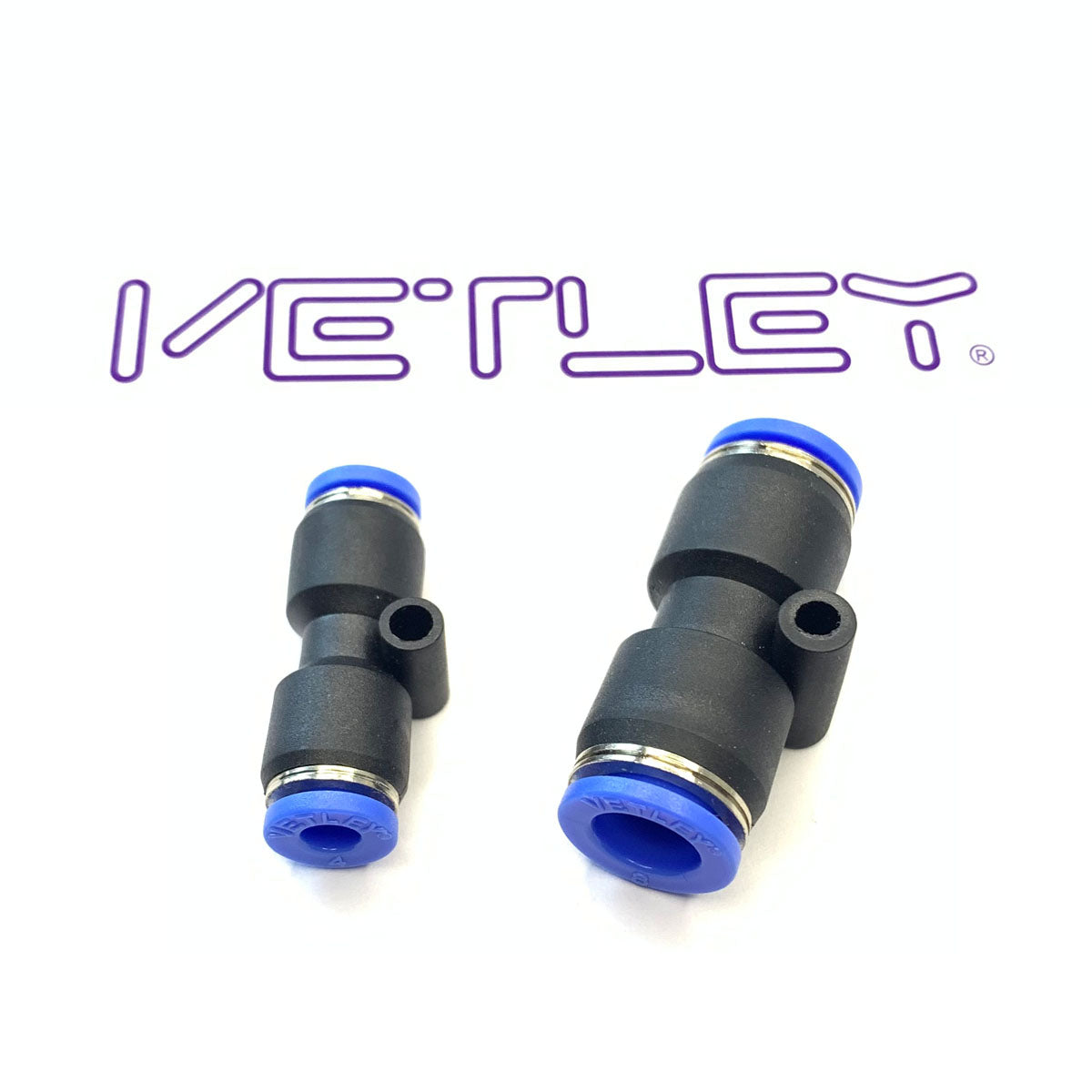 PUC Union Straight Pneumatic One Touch Fittings 10pcs/package | VETLEY ...