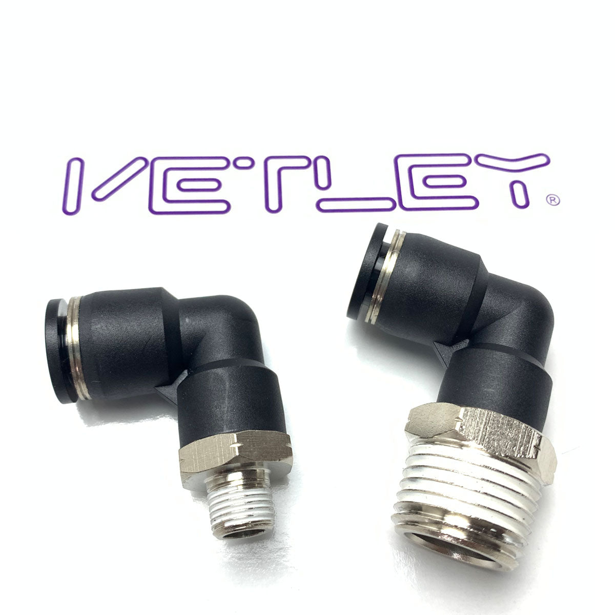 MNPT Male Elbow Pneumatic Push-in Fittings Inch Size | VETLEY — All ...